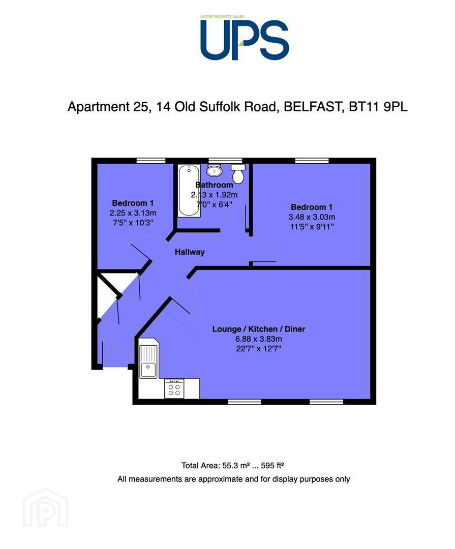 Apt 25, San Antone, Old Suffolk Road, Belfast