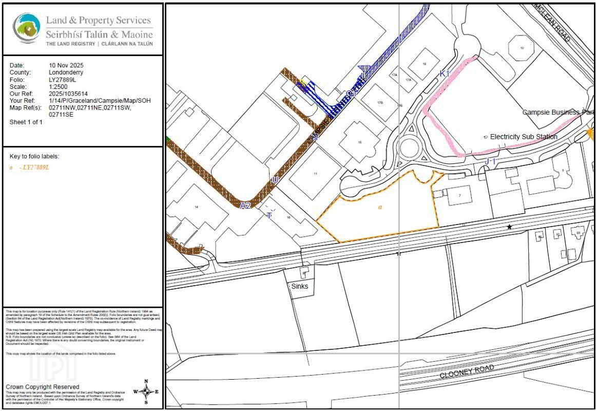 (Lot 112) 2 Acres Of Land, Clooney Road, Derry