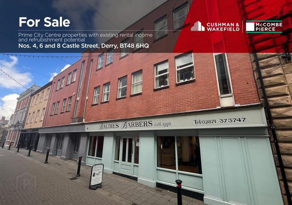 4, 6, And 8, Castle Street, Londonderry