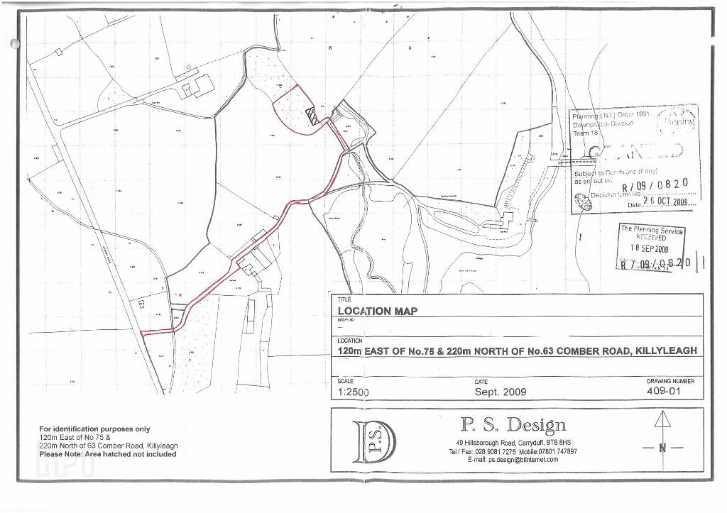75 & 220 Building Site , 120m East Of M North Of, 63 Comber Road ...